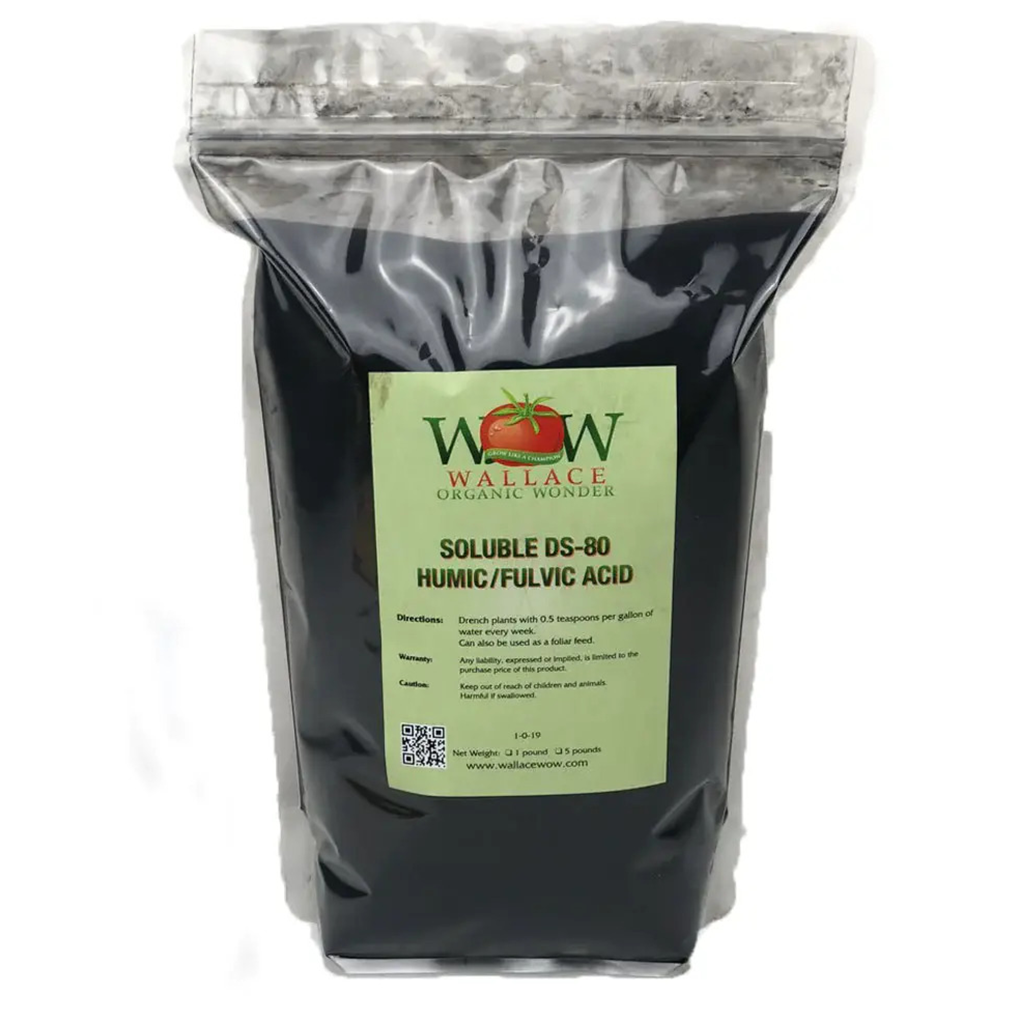 Buy Soluble Humic Acid feeds soil microbes | Wallace Organic Wonder